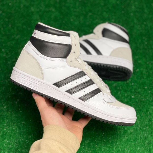 adidas | Shoes | Adidas Top Ten Rb Hi Mens 3stripe Casual Shoes White ...